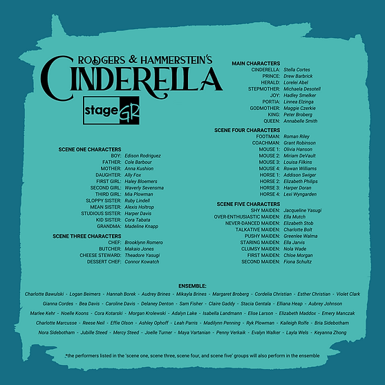 Cast Lists | stageGR