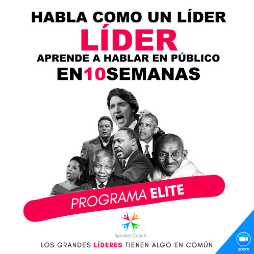 Habla como un Líder Elite | speakercoach