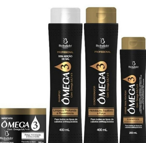 KIT Ômega 3 BIO INSTINTO COSMÉTICOS | Ponto Dos Cosméticos
