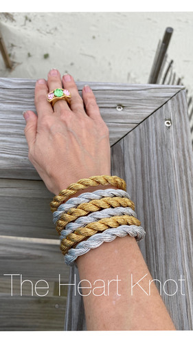 Gold Stackers | The Heart Knot Whole