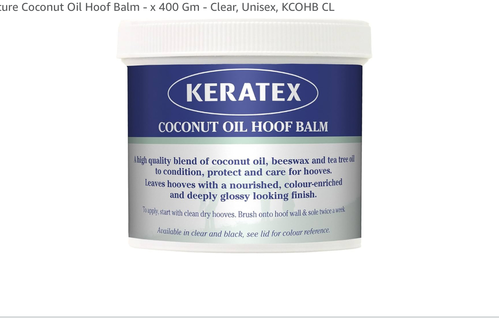 Keratex coconut hoof balm 400g | Staffs Saddlery