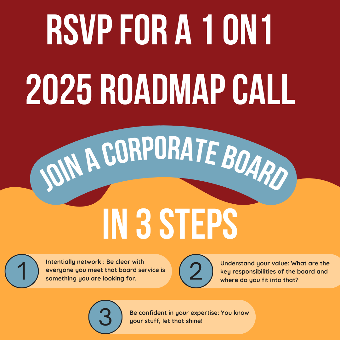 Your Plan for 2025: Personalized Corporate Board Roadmaping | How Women ...