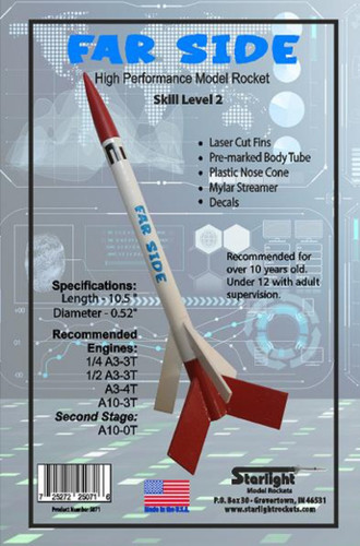 Far Side model rocket kit | Starlight rockets