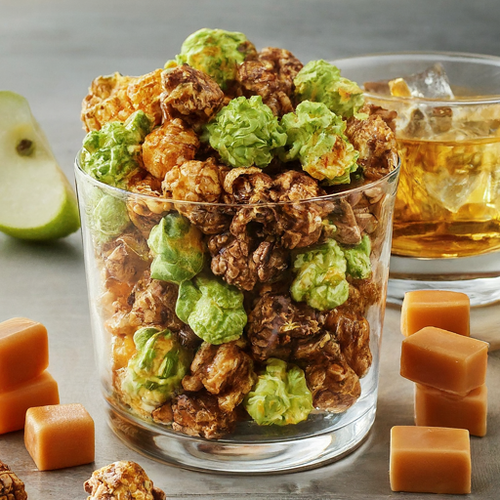 Caramel Crown Apple Infused Popcorn | Poppin Flavors