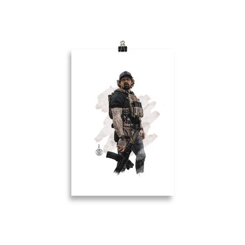 00390 - Operator Jay Cal Unframed Artwork | Army Warhog