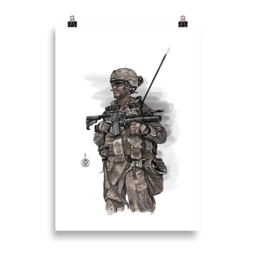 00030 - US Marine Corps, | Army Warhog