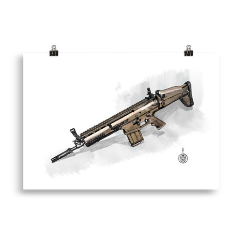 00068 - FN SCAR | Army Warhog
