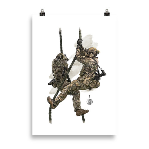00135 - Fast Rope | Army Warhog