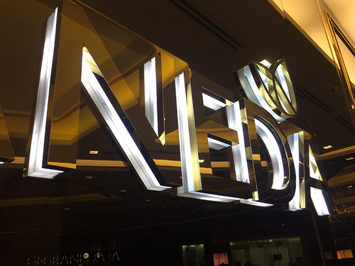 ป้ายไฟอักษรโลหะ แบรนด์ NEDA | Peepe Sticker