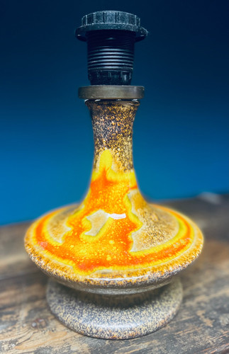 West German vintage ceramic lamp | Castaway Vintage