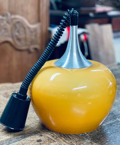 Italian mid century rise and fall lamp | Castaway Vintage