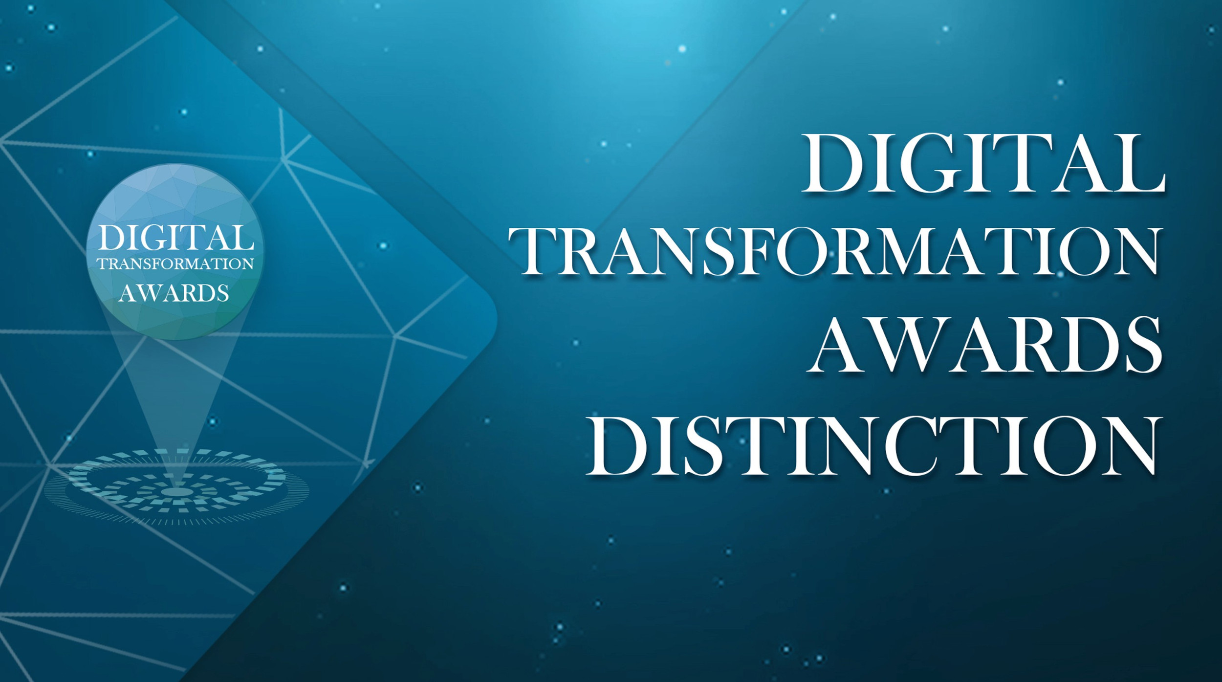 Digital Transformation Awards Distinction 2025