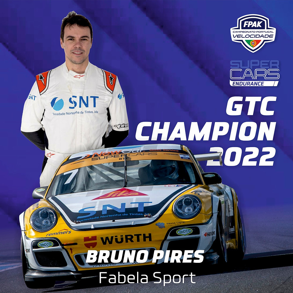 Bruno Pires, GTC category champion