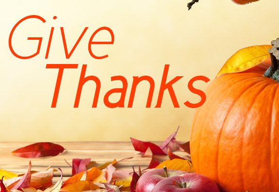 Giving Thanks on Thanksgiving
