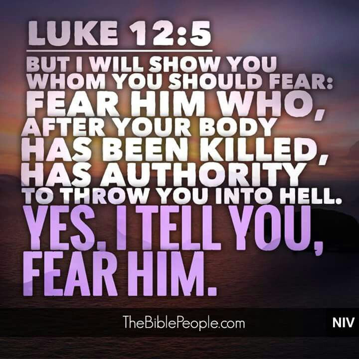 Luke 12:4-7 - What Are You So Afraid Of?