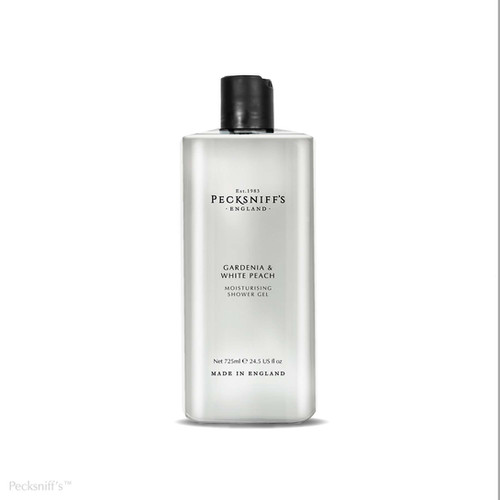 Classic Gardenia & White Peach Shower Gel & Body Wash | Pecksniff's