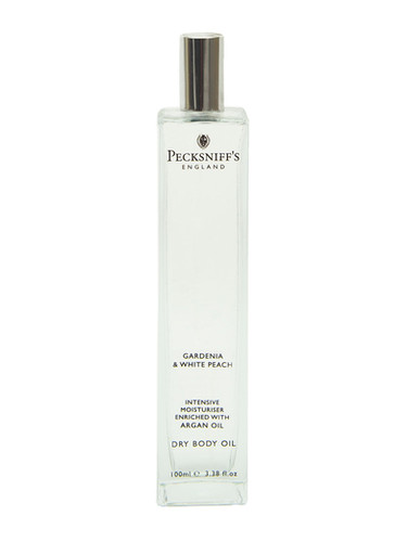 Pecksniff's Classic Gardenia & White Peach Body Oil | Pecksniff's