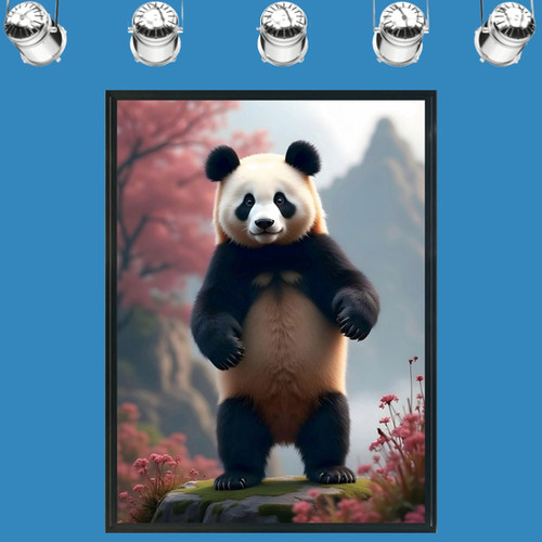 "PANDA" Framed | Voulez Art