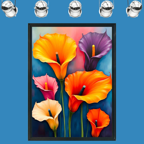 "CALLA LILY No 4" Framed | Voulez Art