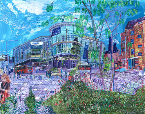 View of Rotunda in Kingston, 2022 | Oliver Yu Chan Art