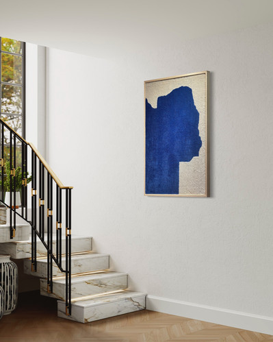 BLUE FLOOD - 53x73cm