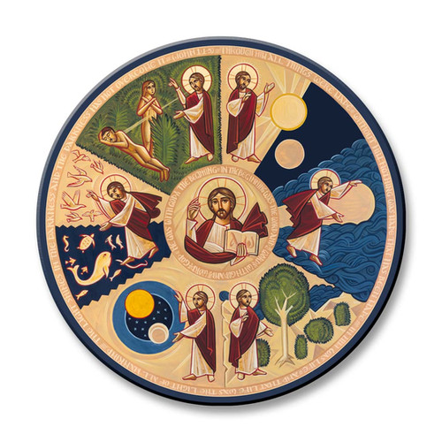 Creation Round | UK Coptic Icons