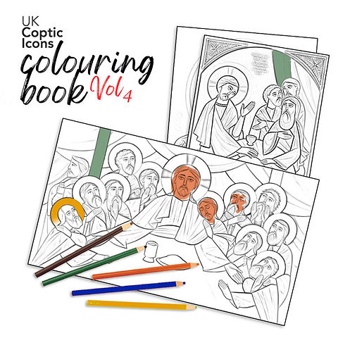 orthodox icons coloring pages