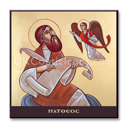 St Matthew (square) | UK Coptic Icons