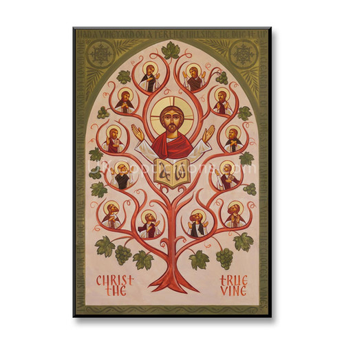 Christ The True Vine 2 | UK Coptic Icons