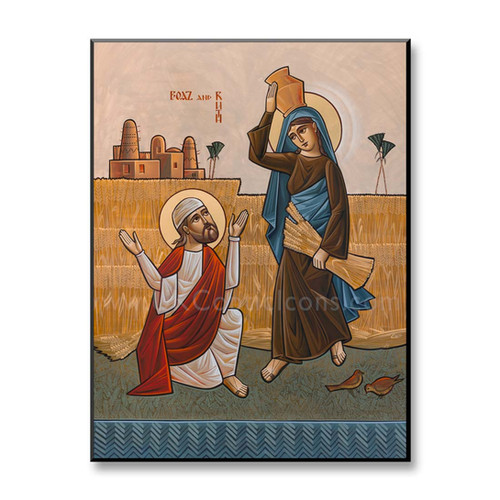 Boaz and Ruth | UK Coptic Icons