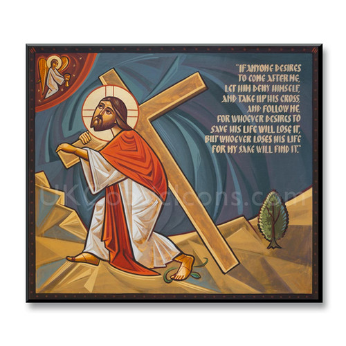 Christ the Cross Bearer | UK Coptic Icons