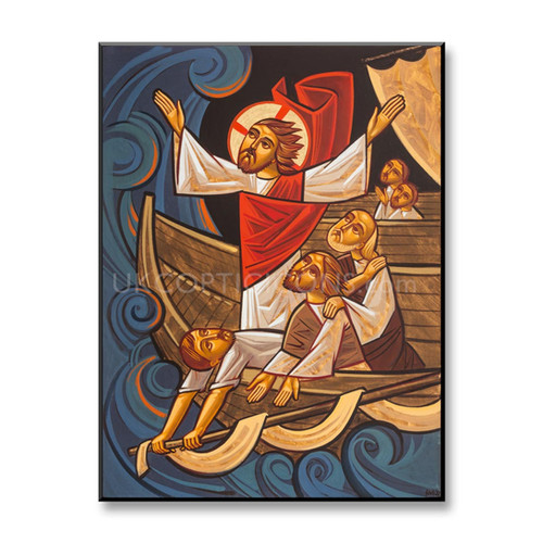 Christ calms the storm 2 | UK Coptic Icons