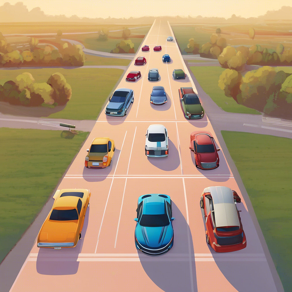 Space Between Vehicles