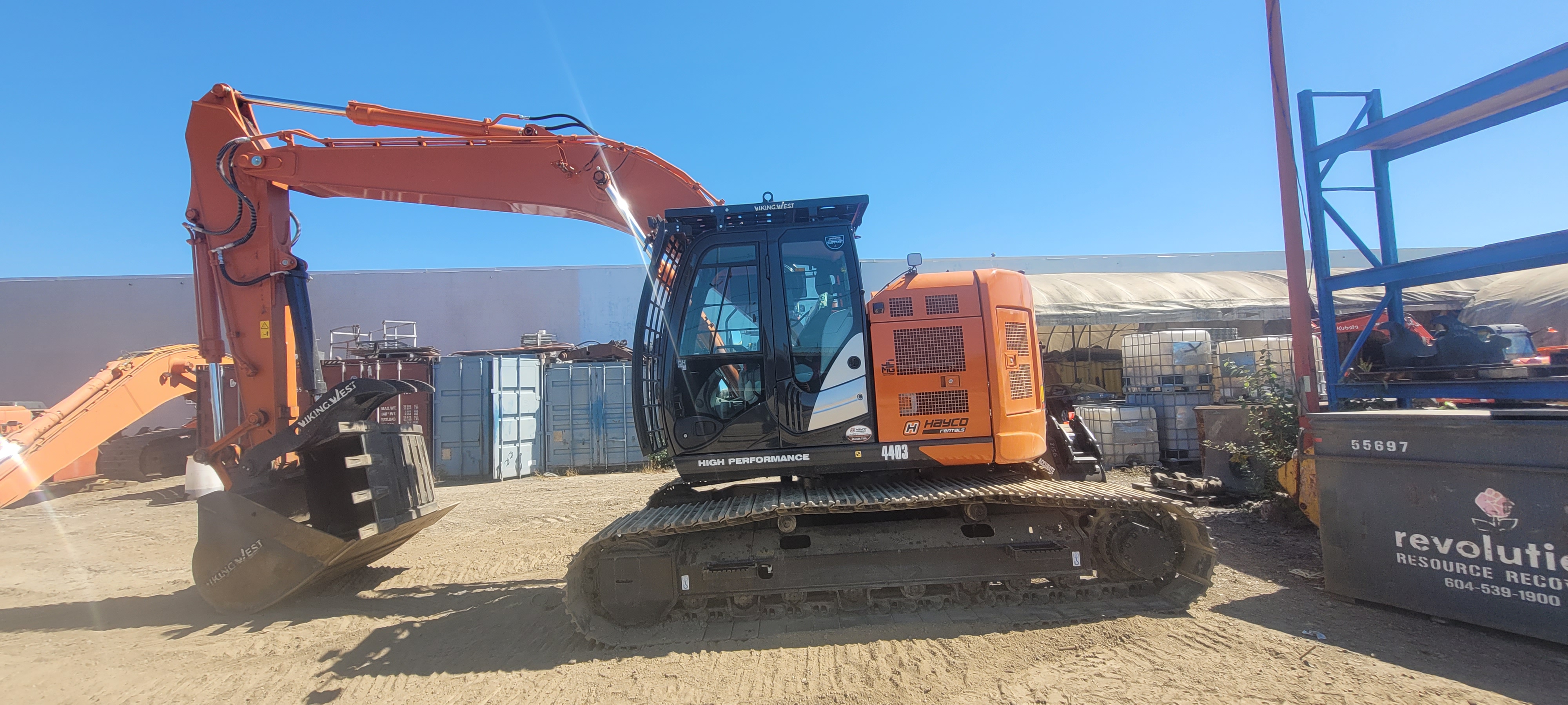Rent a 2023 Hitachi ZX245LC-6 Hydraulic Excavator | Hayco Sales & Rentals