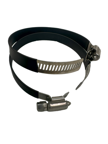 Universal Hose Clamps with Heat Shrink | Carbonshocks