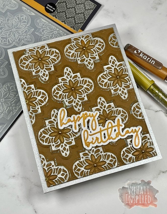 Intricate Tiles Birthday Card