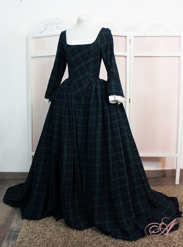 Robe en tartan inspirée Outlander | madameaugustine