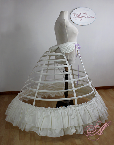 Crinoline projetée avec ces jupons | madameaugustine