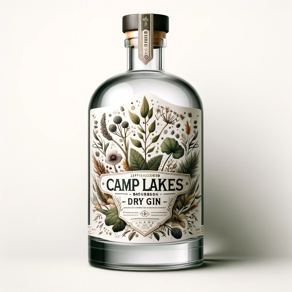Camp Lakes Dry Gin | Camp Lakes Spirits