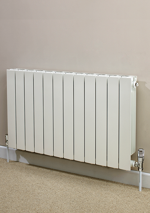 Saxon Aluminium Horizontal Radiator | Supplies4Heat