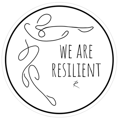 "We are Resilient" Sticker | RESILIENCE Dance