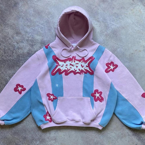 Y2K Patch Hoodie⭐⭐⭐⭐(4.5/5) | Paper Castle India