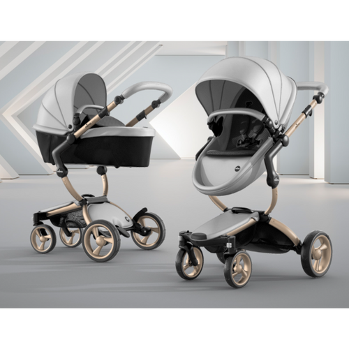 MIMA XARI SET 2-in-1 ARGENTO/CHAMPAGNE GESTELL | Kinderwelt