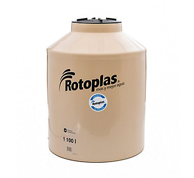 TINACO ROTOPLAS TRICAPA 1100 LITROS | SUPER MATERIALES