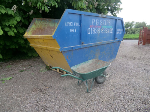 16 Cubic Yard (No door on this Skip) | PG Skips Ltd
