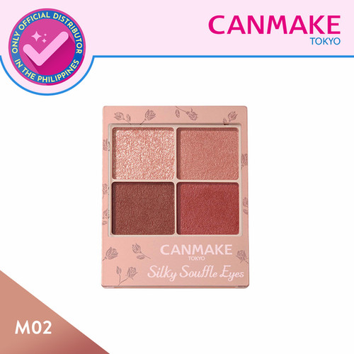 Silky Souffle Eyes [M02] Chai Brick | Canmake Tokyo Philippines