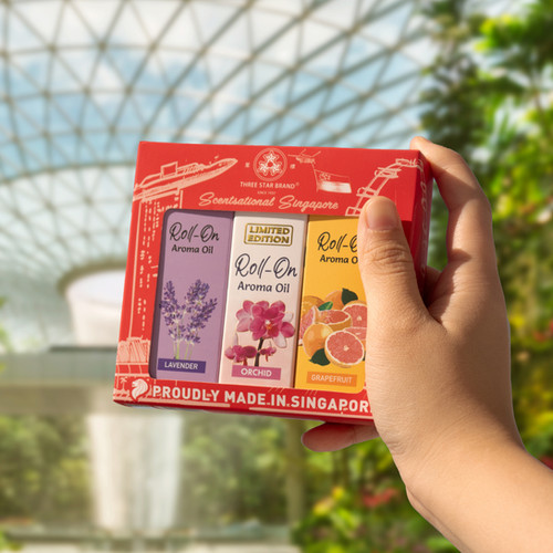 TSB Singapore Edition Roll-On Aroma Oil 10ml (Gift Set of 3) | Three ...