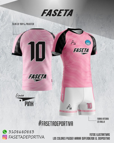 Uniforme Pink | Faseta Deportiva