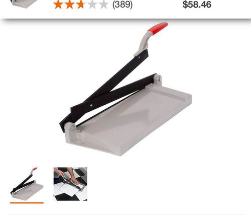 Roberts 12 in. Quick-Cut Vinyl Tile VCT Cutter | Retail Rivals