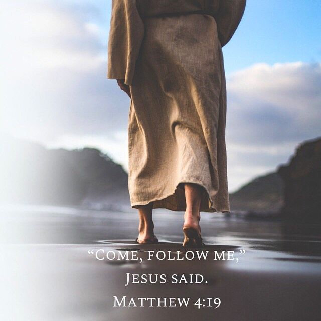 "Follow me," he said.